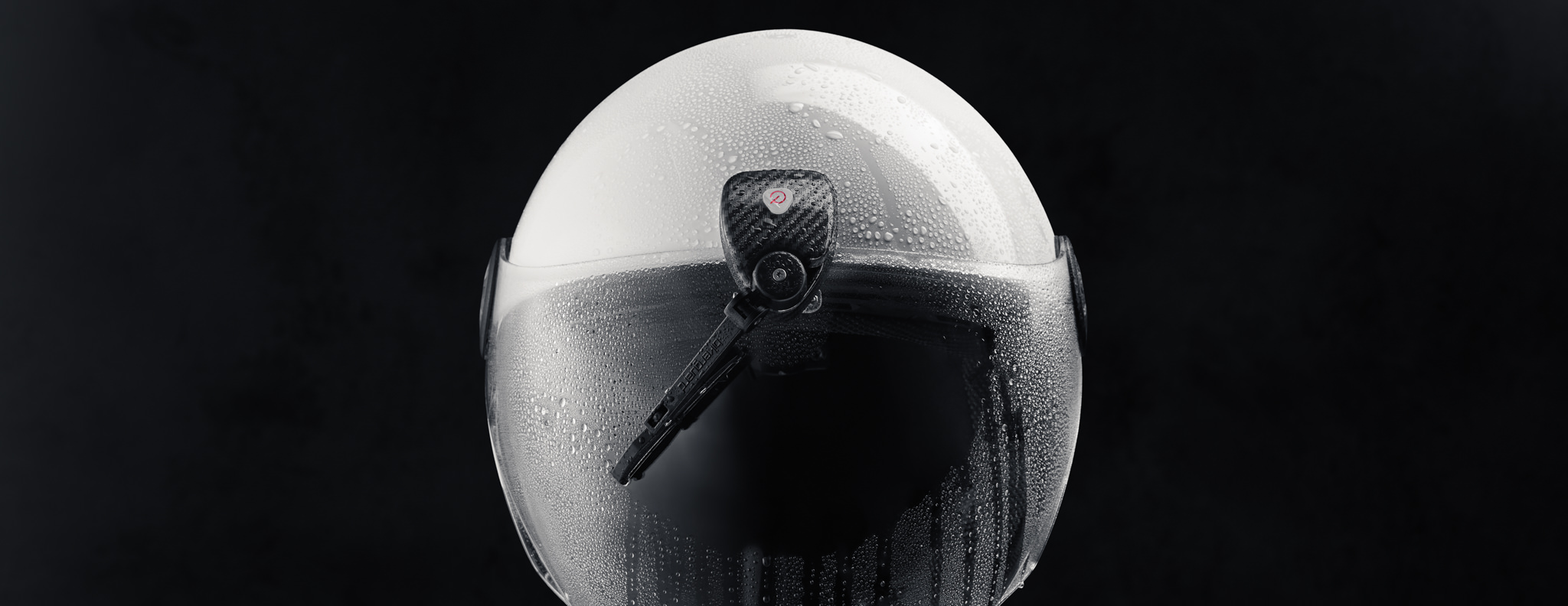 BikerGuard: Your ultimate Mini Electric Wiper for Motorcycle Helmet.